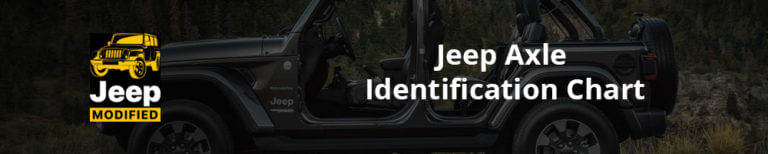 Jeep Axle Identification By VIN: Complete Guide (2023)